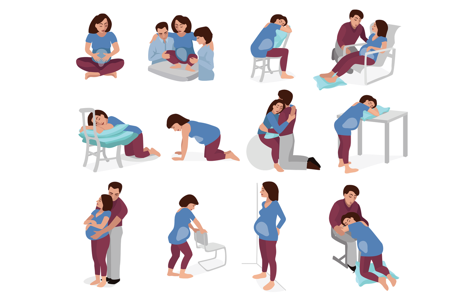 Waar beval je & bevalhoudingen | Bevalling